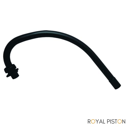 Royal Piston Bend Pipe Black for BS6 Compatible for Classic/Electra/St