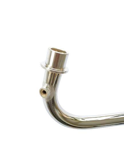 Royal Piston Bend Pipe: Free Flow Inbuilt Catalytic Converter, Stainle