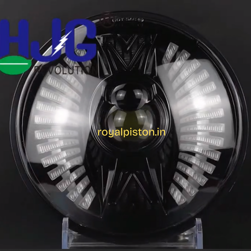 Royal Piston Monster Eye LED Headlight Compatible with Royal Enfield o