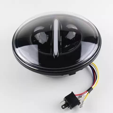 Royal Piston 110W Desert Minus 7" LED Headlight | for Royal Enfield ...