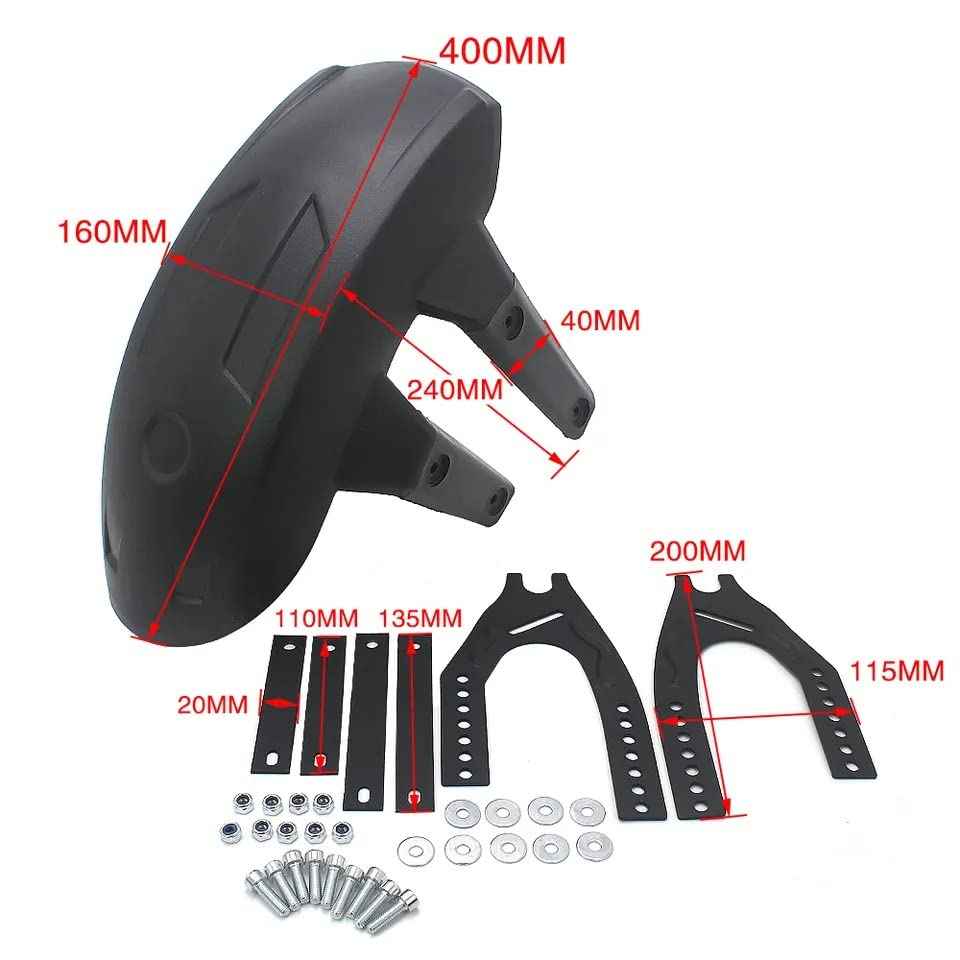 Royal Piston Tyre Guard Strong Durable Universal Rear Fender Mudguard