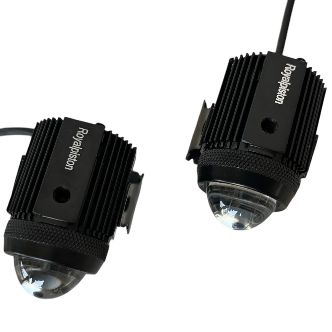 Royal Piston Mini Drive LED Fog Light with Powerful 80W LEDs, In-Built