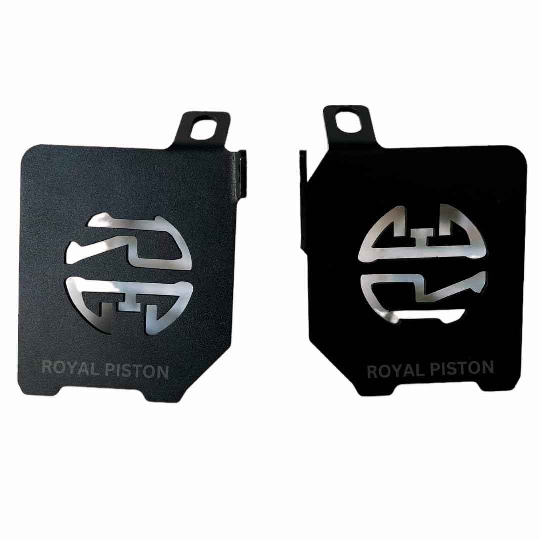 Royal Piston Premium Foot Rest Black Sturdy And Durable Original Engra