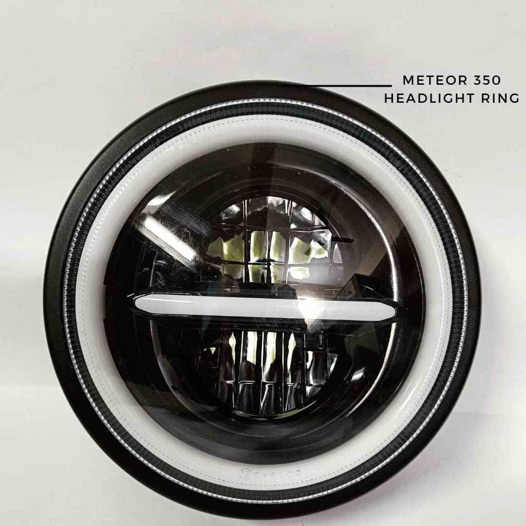 Royal Piston Heavy Built-in Duty RE Meteor 350 Headlight Ring In Premi
