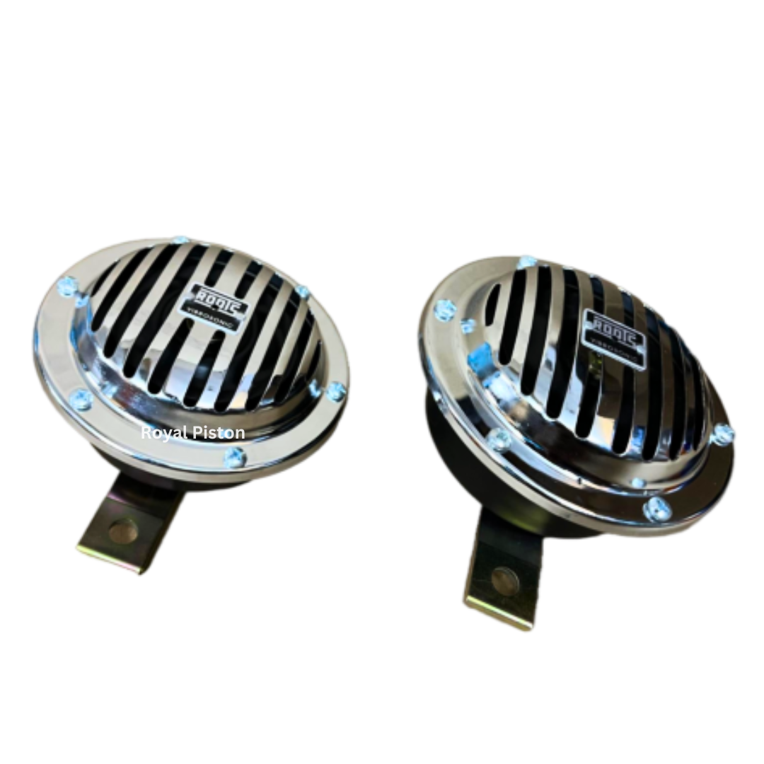 Royal Piston Roots Vibrosonic Horns (Pair) | 12V High/Low Tone | Heavy
